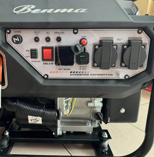 Benma Gasoline Inverter Generator EC5000INV | NY Hardware Malaysia